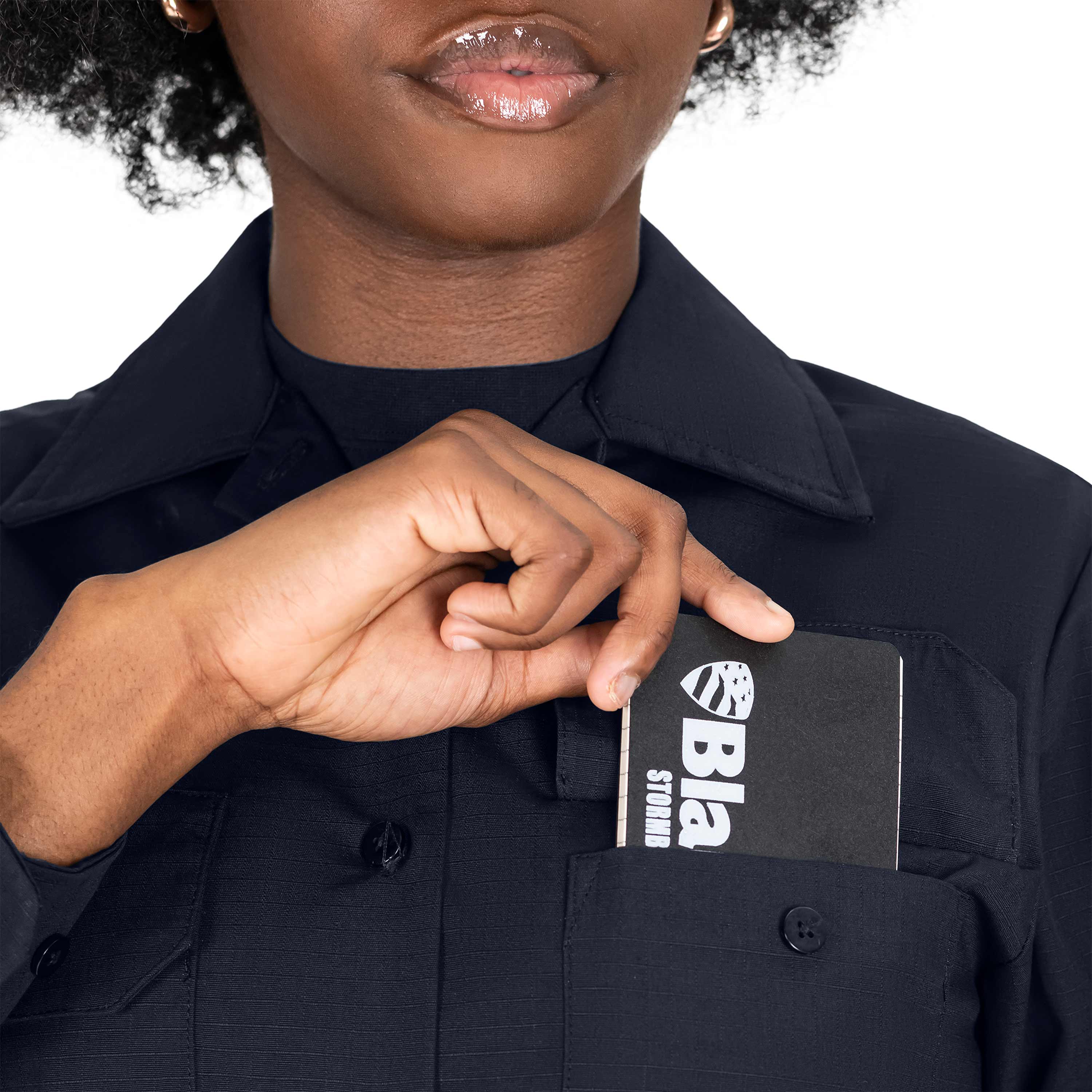 Women's Recruit Uniform Long Sleeve Shirt- Blauer 8760W- Police Academy ...