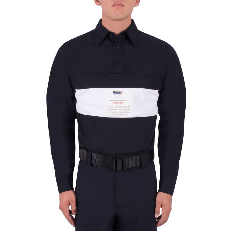 Blauer - 8471-3 - LAPD Wool ArmorSkin Long Sleeve Base Shirt - LAPD ...