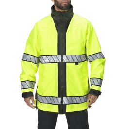 Blauer - 236 - B.Dry Reversible Rain Jacket - Hi vis raincoat with ...