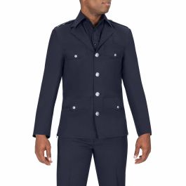ClassAct® Single-Breasted Dress Coat- Police Uniform Jacket- 8690